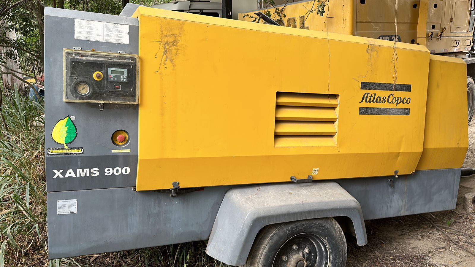COMPRESSOR DE AR 900 PCM ATLAS COPCO - Minnera - Equipamentos