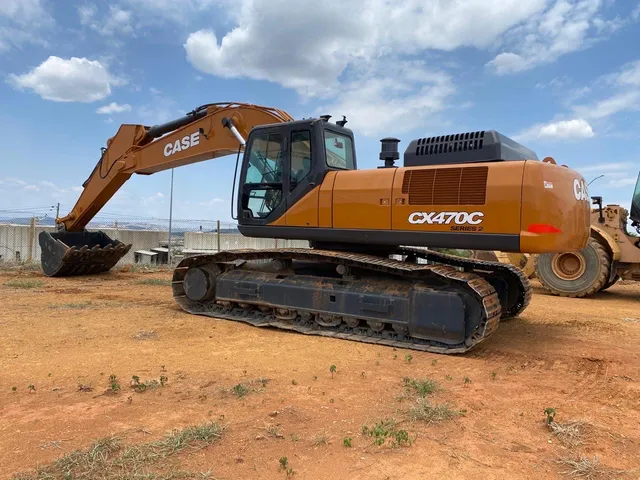 Vendo Escavadeira case 470CX 2010 - Minnera - Equipamentos