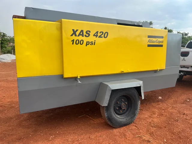Compressor atlas copco Xas 420 900 pcm 8 - Minnera - Equipamentos